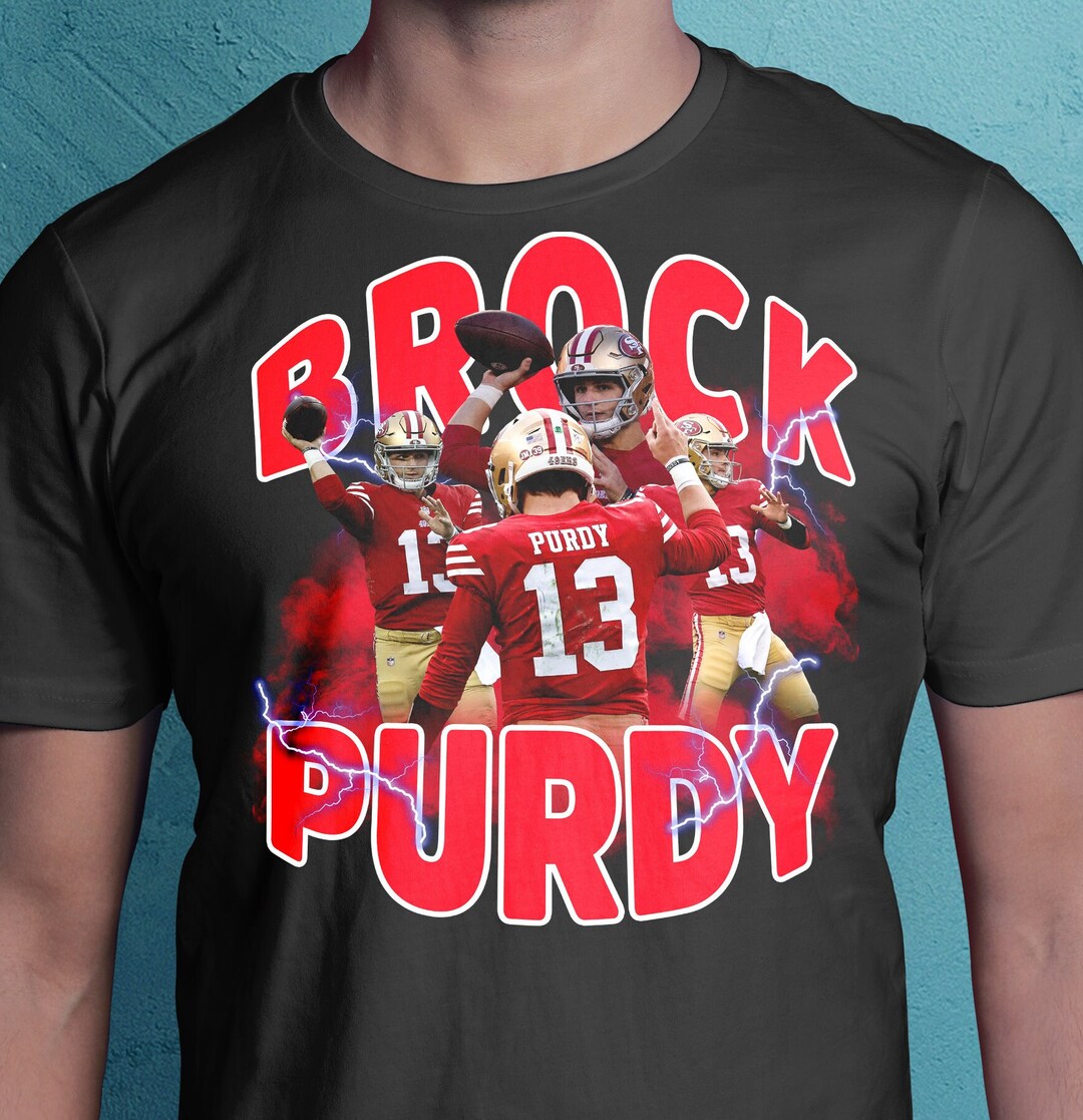 Brock Purdy Png T-shirt Design Digital File Brock Purdy Fan Tshirt ...