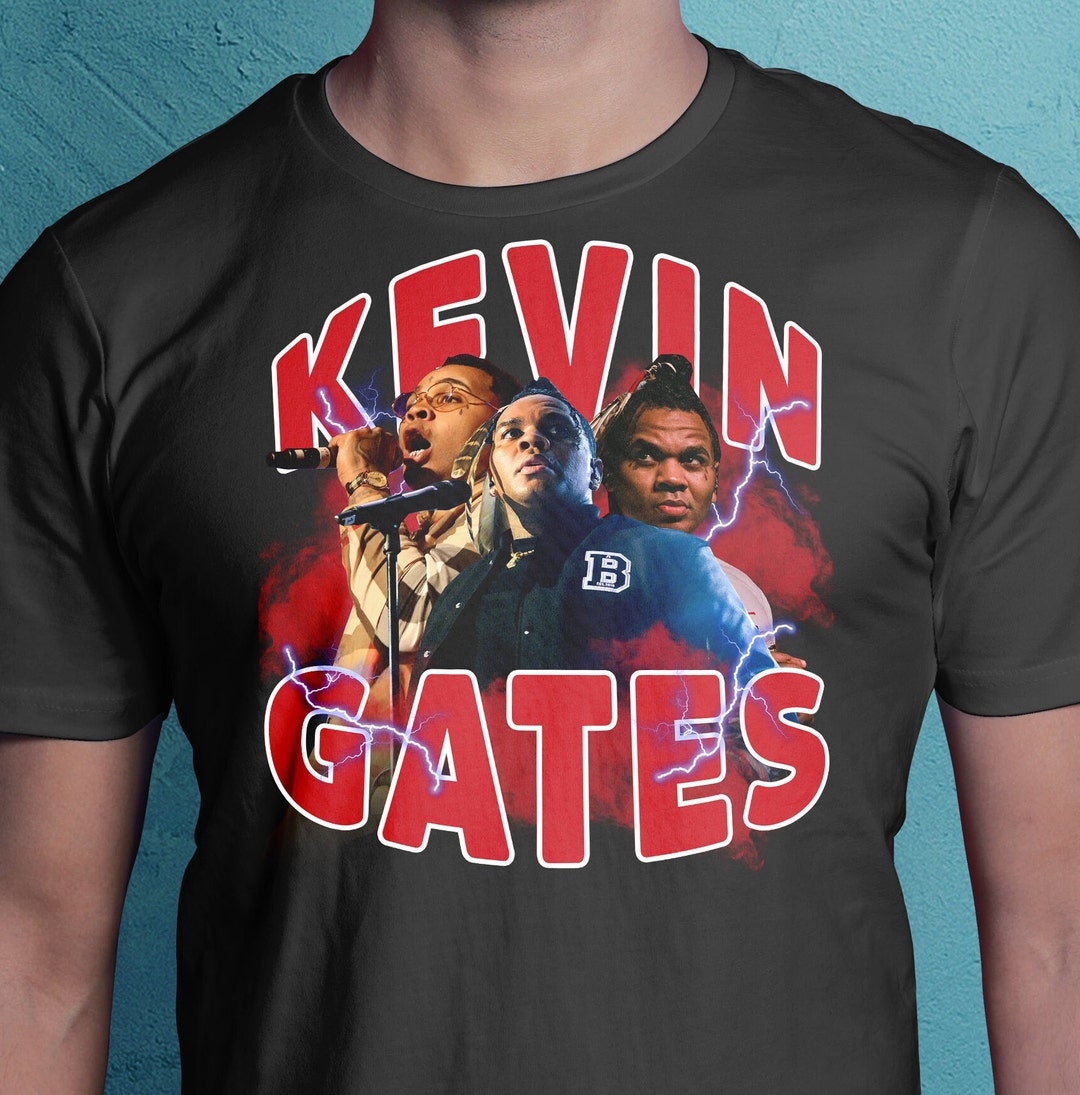 Kevin Gates T Shirt Design PNG Instant Download Kevin Gatesfan Tshirt ...