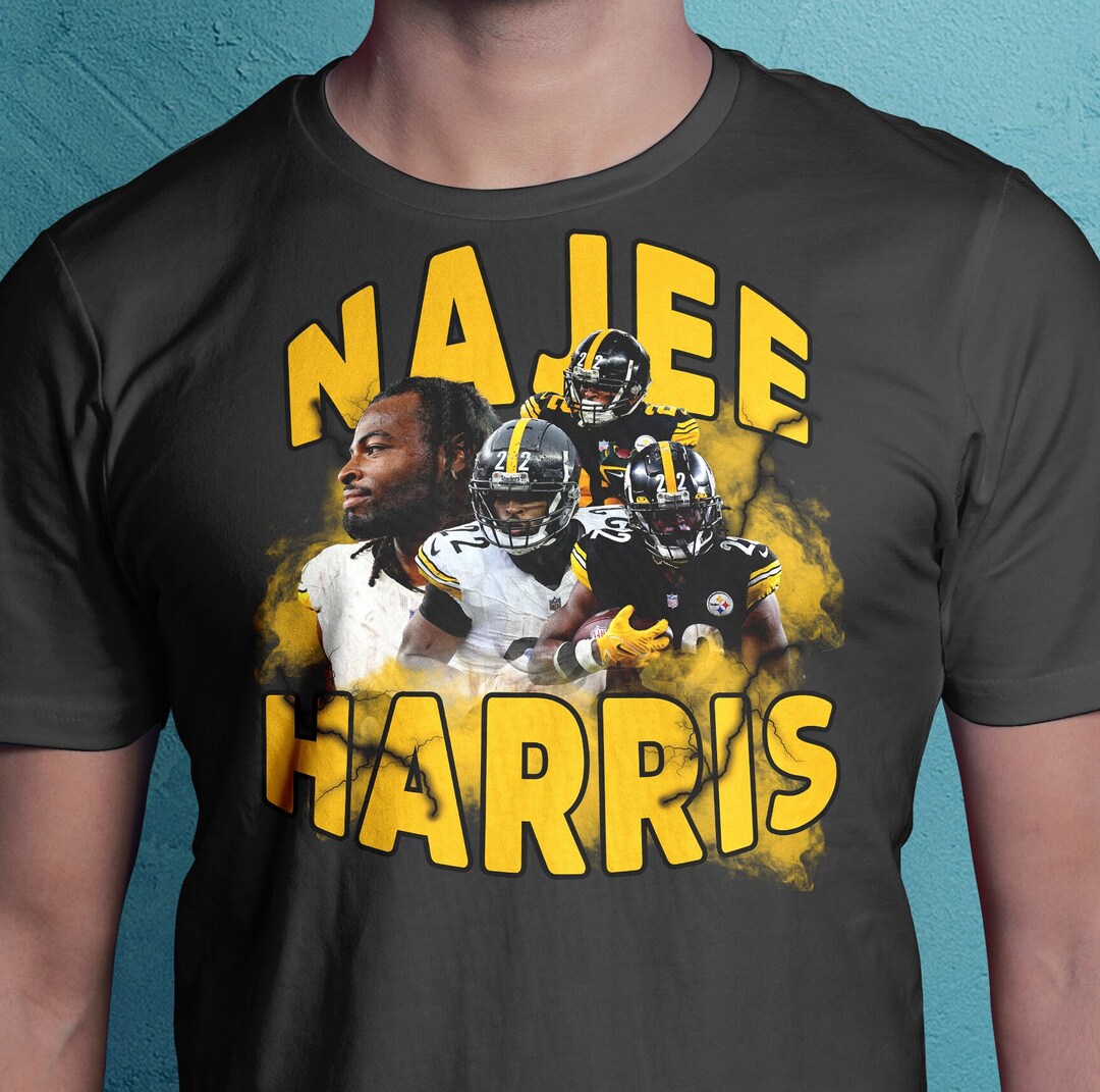 Najee Harris T Shirt Design PNG Instant Download Najee Harris Fan ...