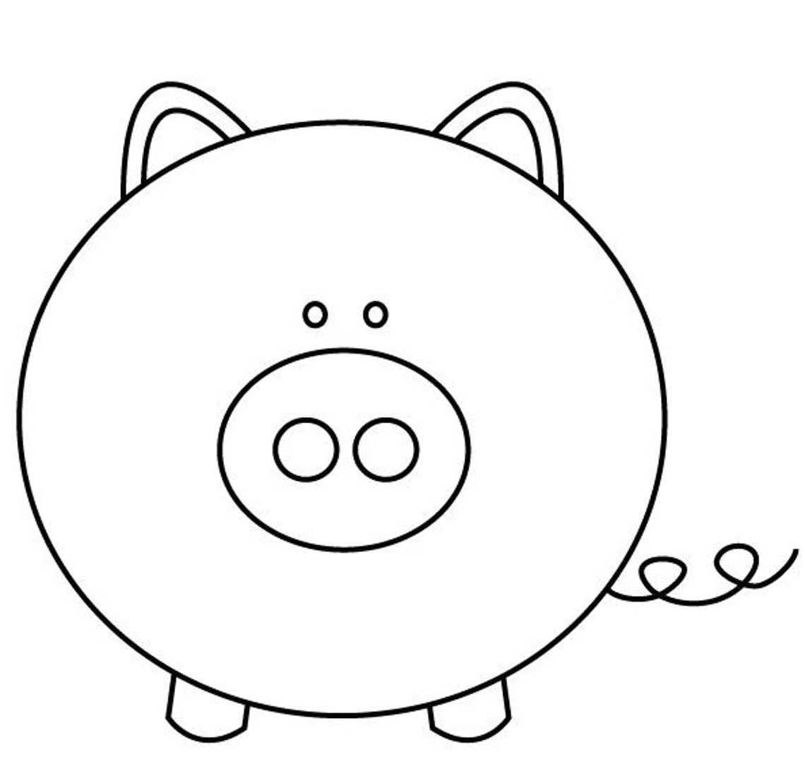 Coloring Book Pdf, Printable Coloring Pages for Smoll Kids, Simple ...