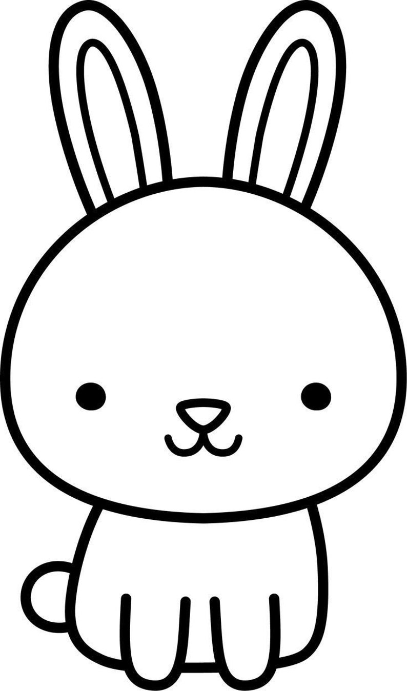 Coloring Book Pdf, Printable Coloring Pages for Smoll Kids, Simple ...
