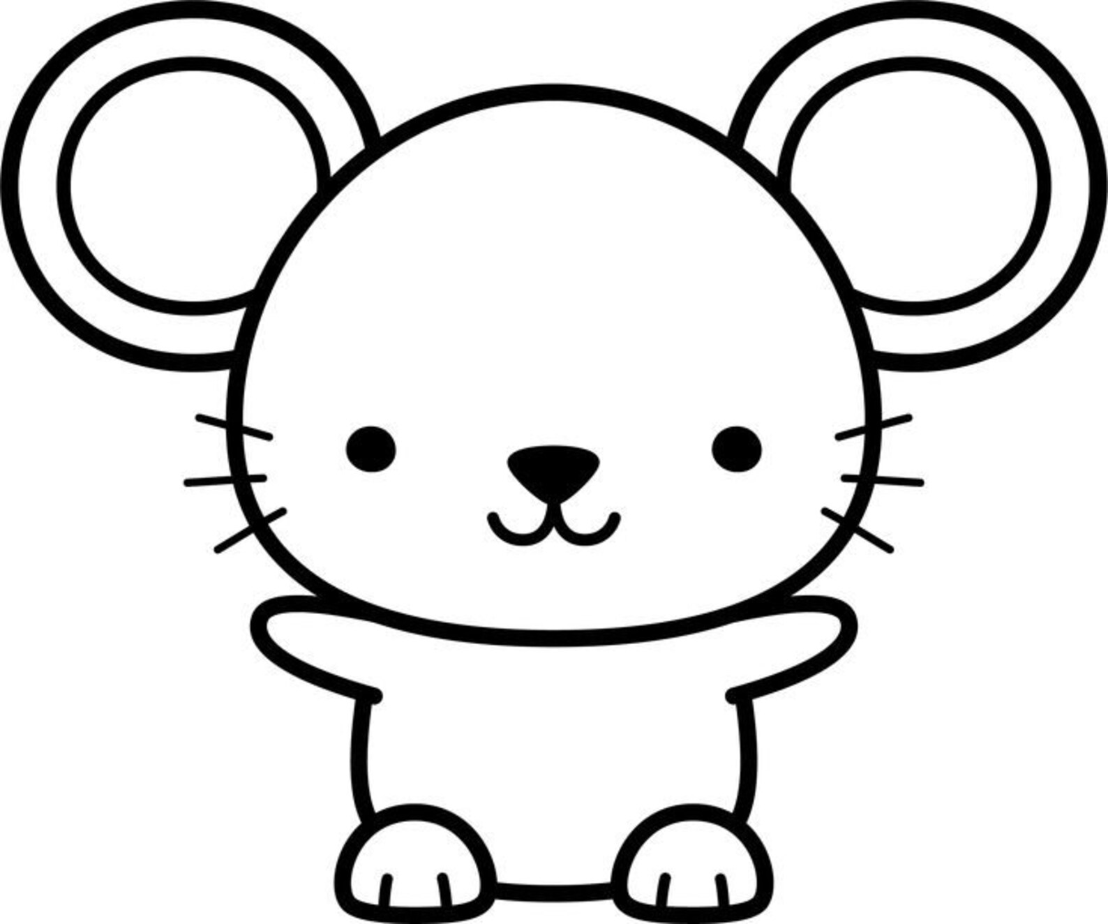 Coloring Book Pdf, Printable Coloring Pages for Smoll Kids, Simple ...