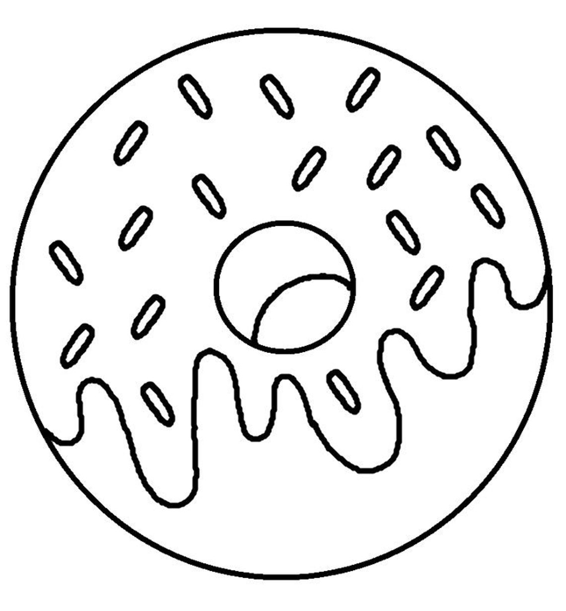 Coloring Book Pdf, Printable Coloring Pages for Smoll Kids, Simple ...