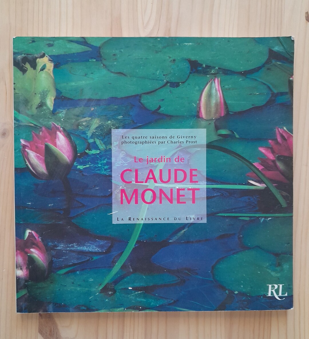 Vintage Art Book Claude Monet French Language Paintings Illustrations ...