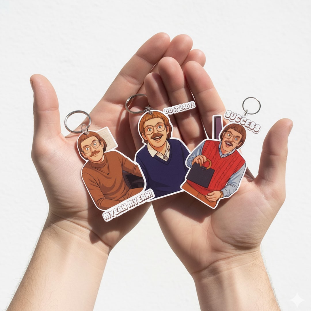 CHIT Meme Acrylic Keychain – Do It Lady, Myeah, Success Quote | TV ...