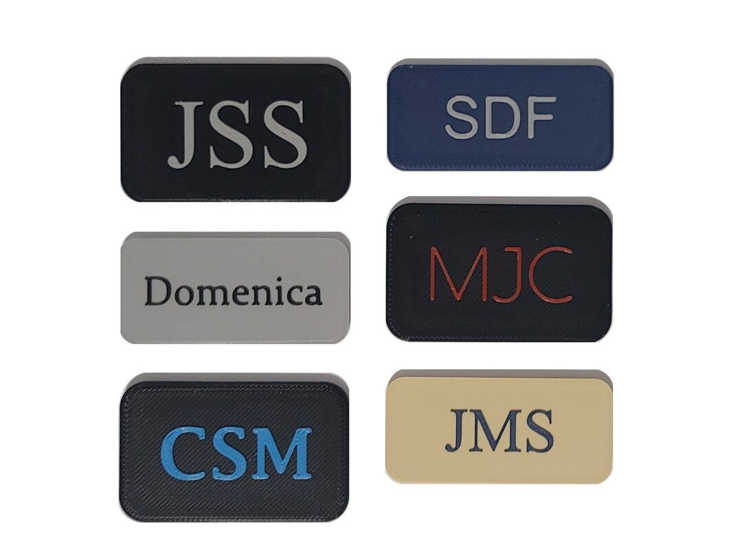 Tumi Monogram Patch Custom Replacement - Etsy