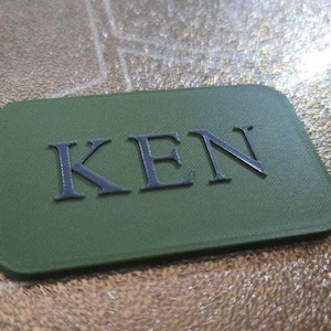Tumi Monogram Patch Custom Replacement! - Etsy