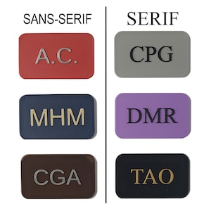 Tumi Monogram Patch Custom Replacement! - Etsy