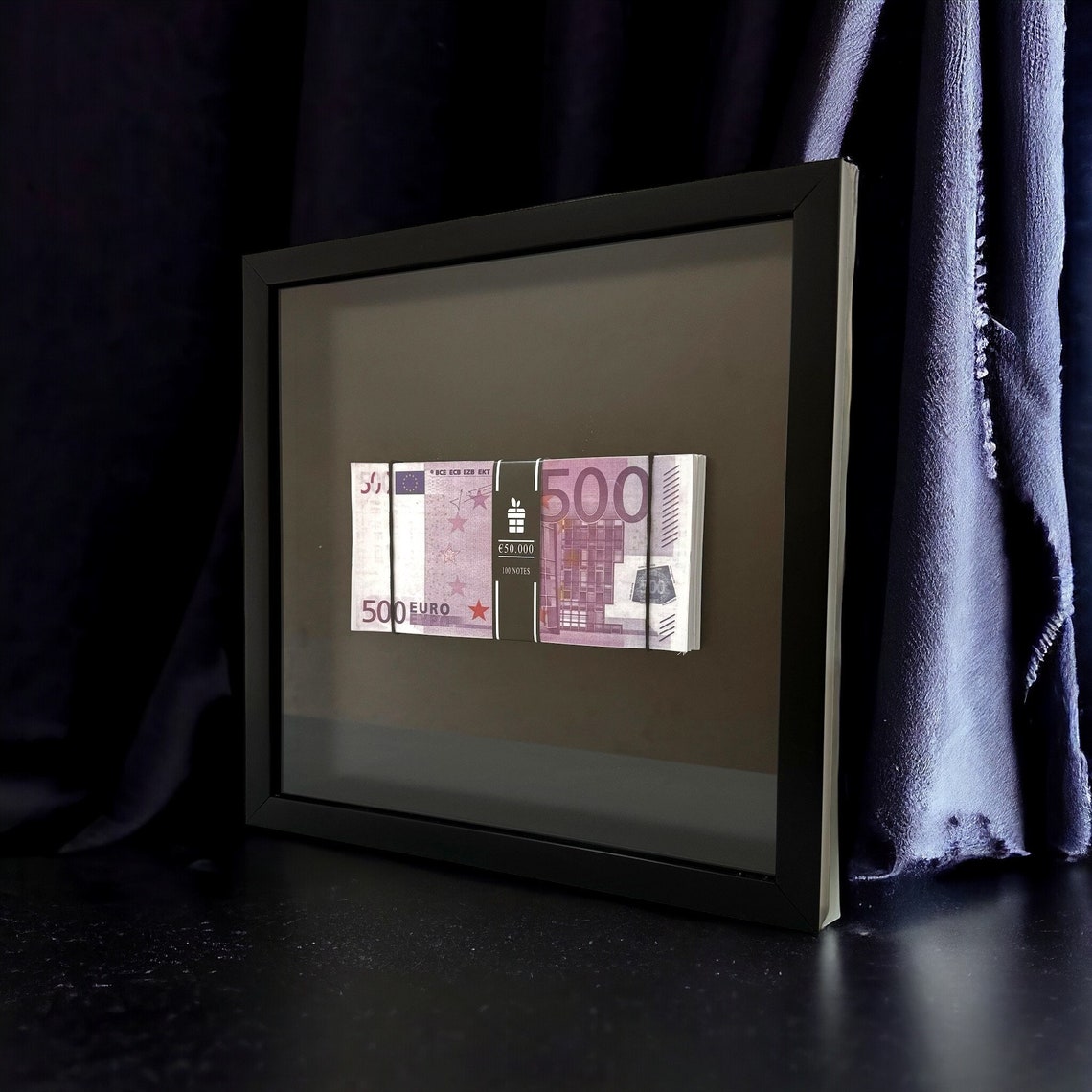 Luxury Framed Money Art, Replica Money Art, Prosperity Symbol, Unique ...
