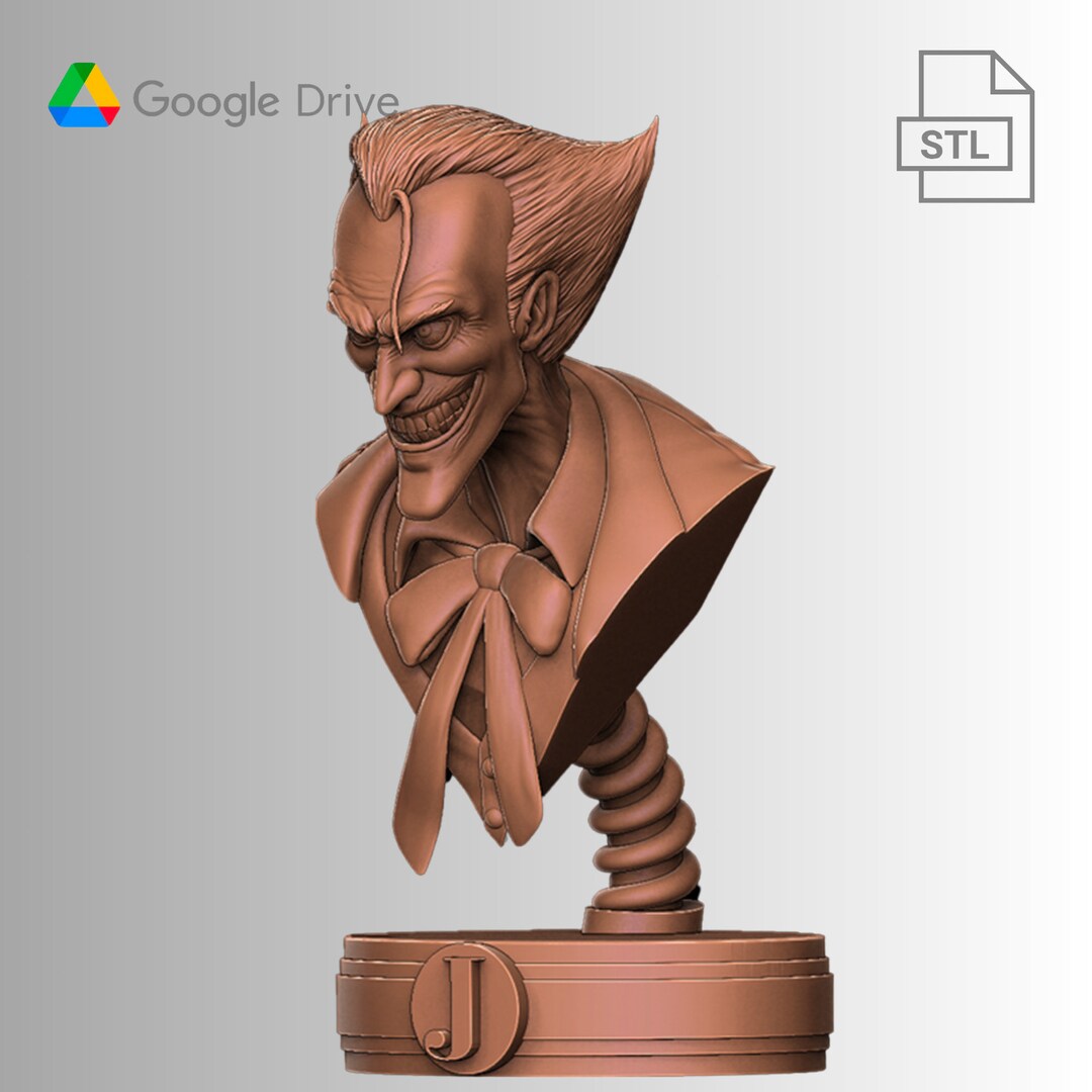 JOKER DIORAMA 3D Stl File for 3D Printing, High Quality Stl, Stl Figure ...
