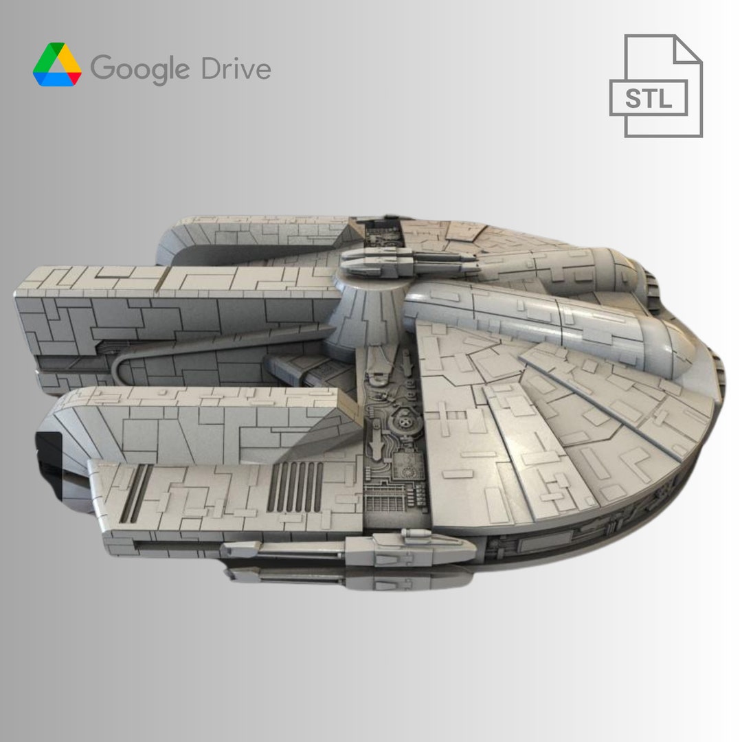 Ebon Hawk 3D Stl File for 3D Printing, Stars Wars High Quality Stl, Stl ...