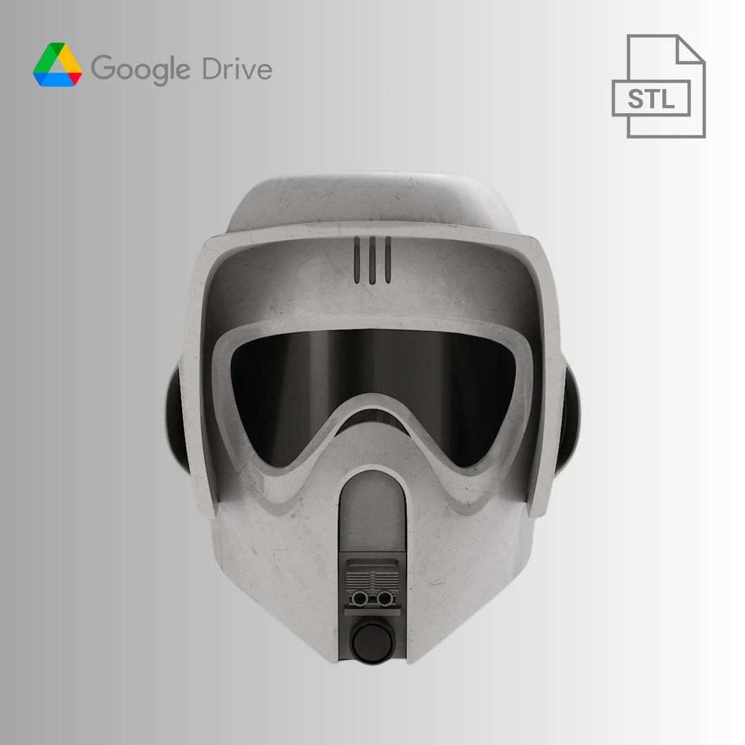 Scout Trooper 3D Stl File for 3D Printing, Stars Wars High Quality Stl ...