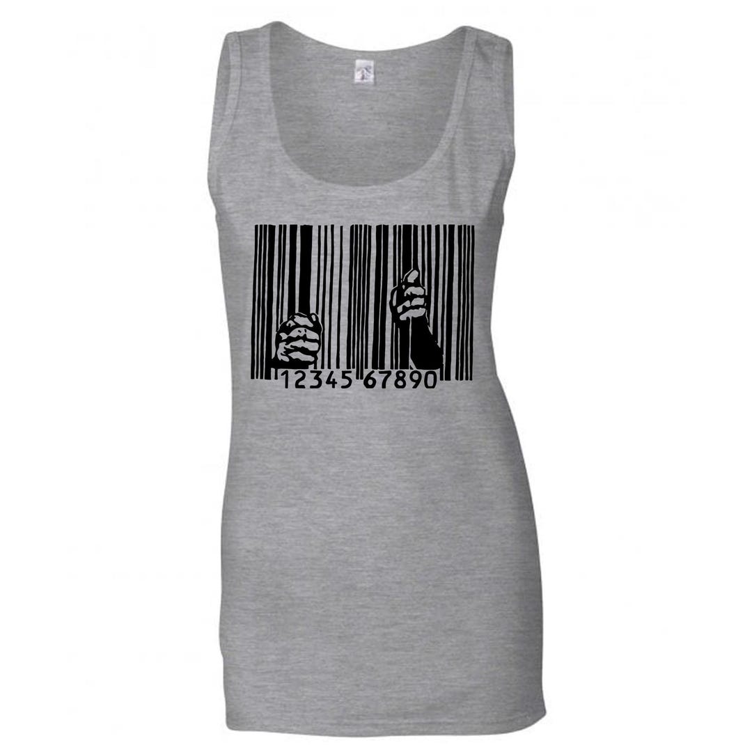 Barcode Hands Vest/barcode Prisoner Vest/hands Barcode Vest/funny Vest ...