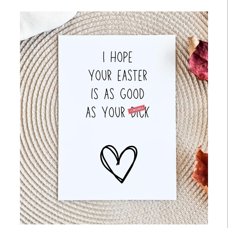 Funny Easter Card - Etsy
