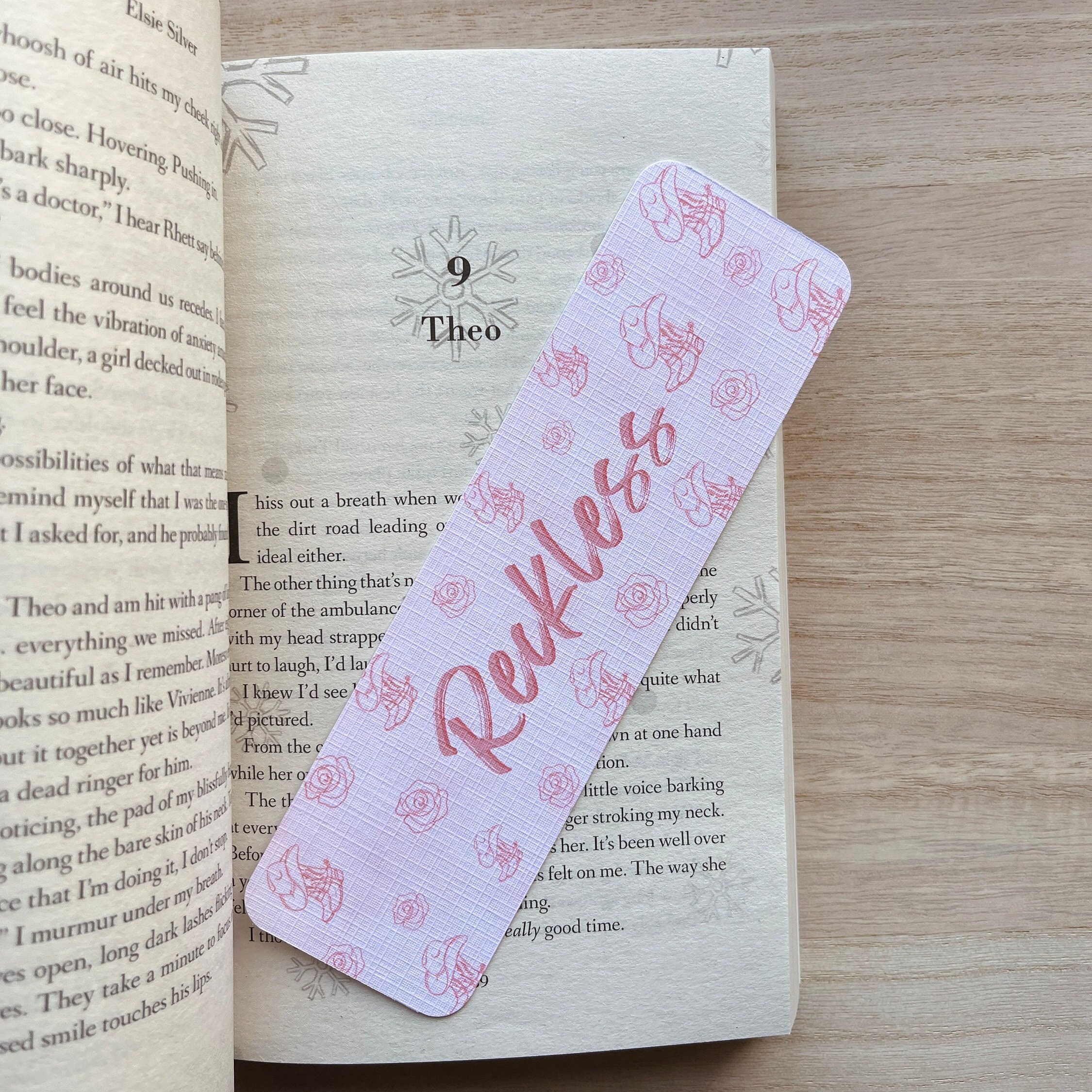 Reckless Bookmark Cowboy Romance Book Club Bookmark Cowboy Romance Era ...