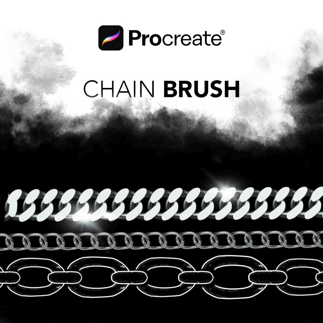 Procreate Chain Brush , Procreate Brush , Procreate Chain , Chain ...