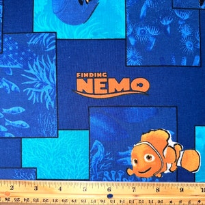 Finding Nemo Licensed Fabric by Springs Creation fat Quarter, Cotton ...