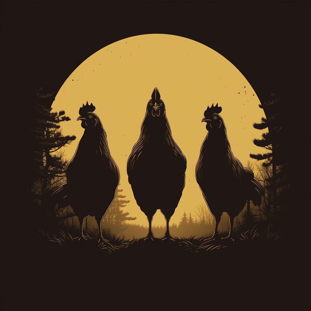 Chicken Sticker, Mystery Chickens Decal - Etsy