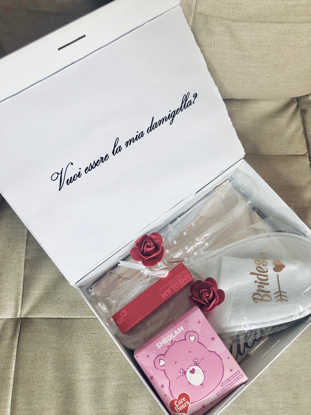 Box for Bridesmaids or Witnesses - Etsy
