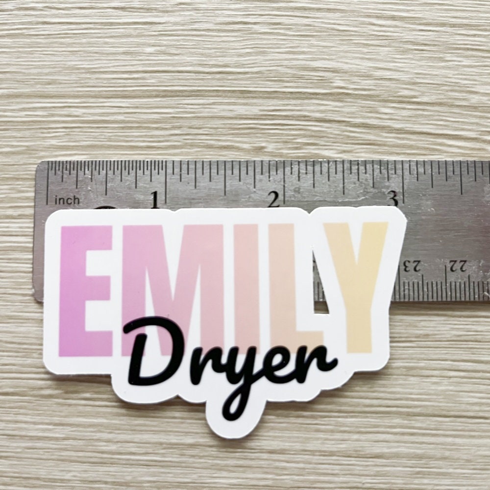 Personalized Name Stickers | Custom Water Bottle Name Stickers ...