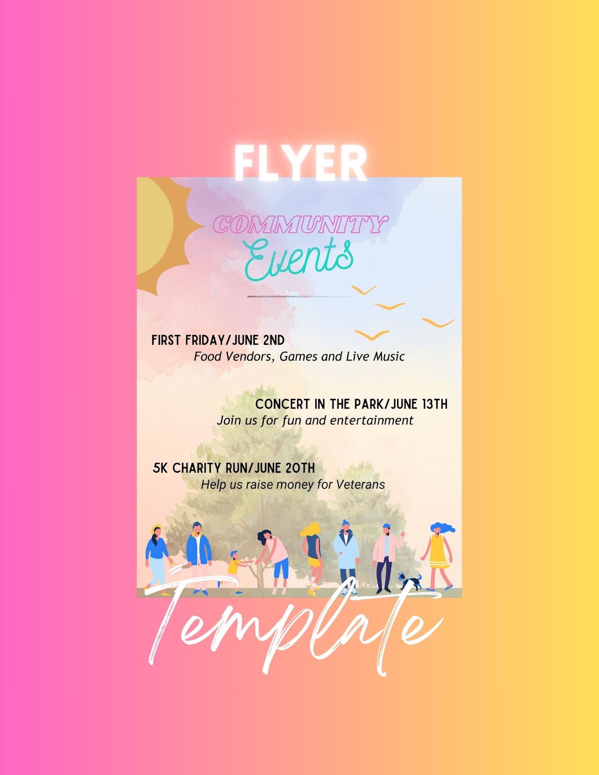 Flyer Template - Etsy