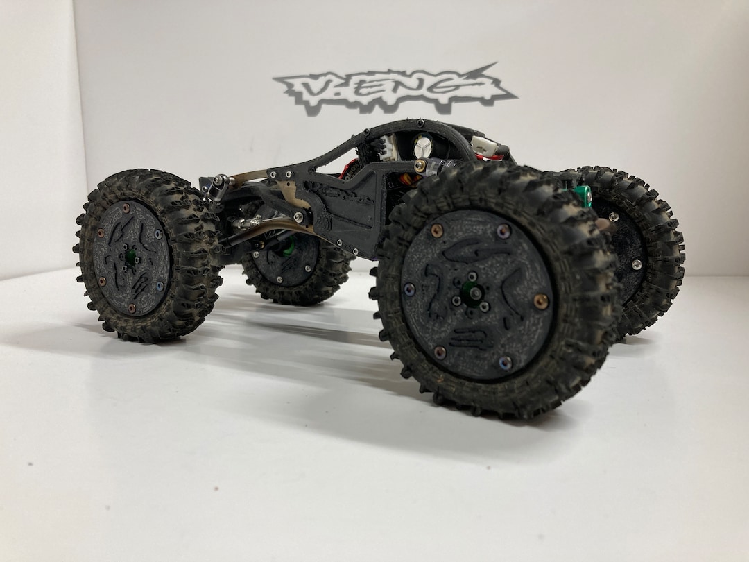 KILLSWITCH COMP Chassis Kit for SCX24 Competition Crawler Super 1/24 ...
