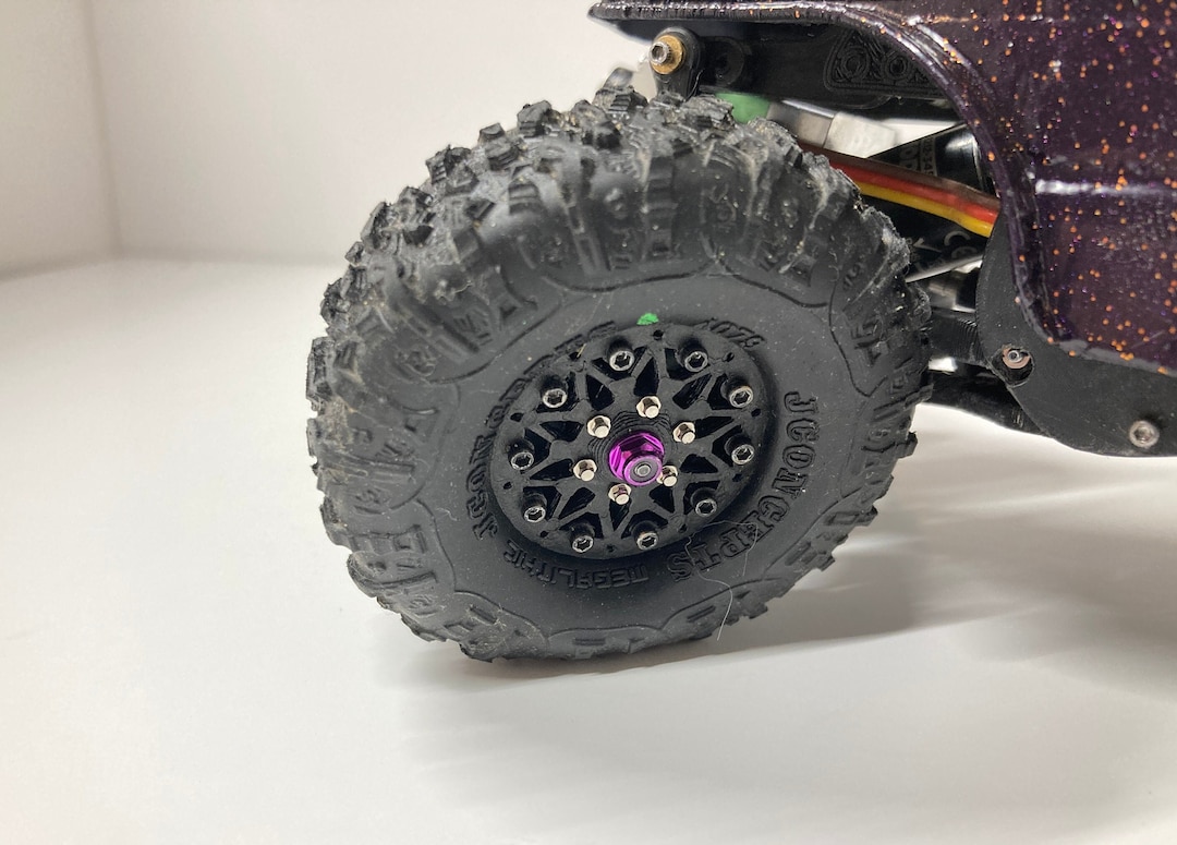 FANG 1.0 Wheelset +1 (positive) Offset Wheels for SCX24 Crawlers - Etsy