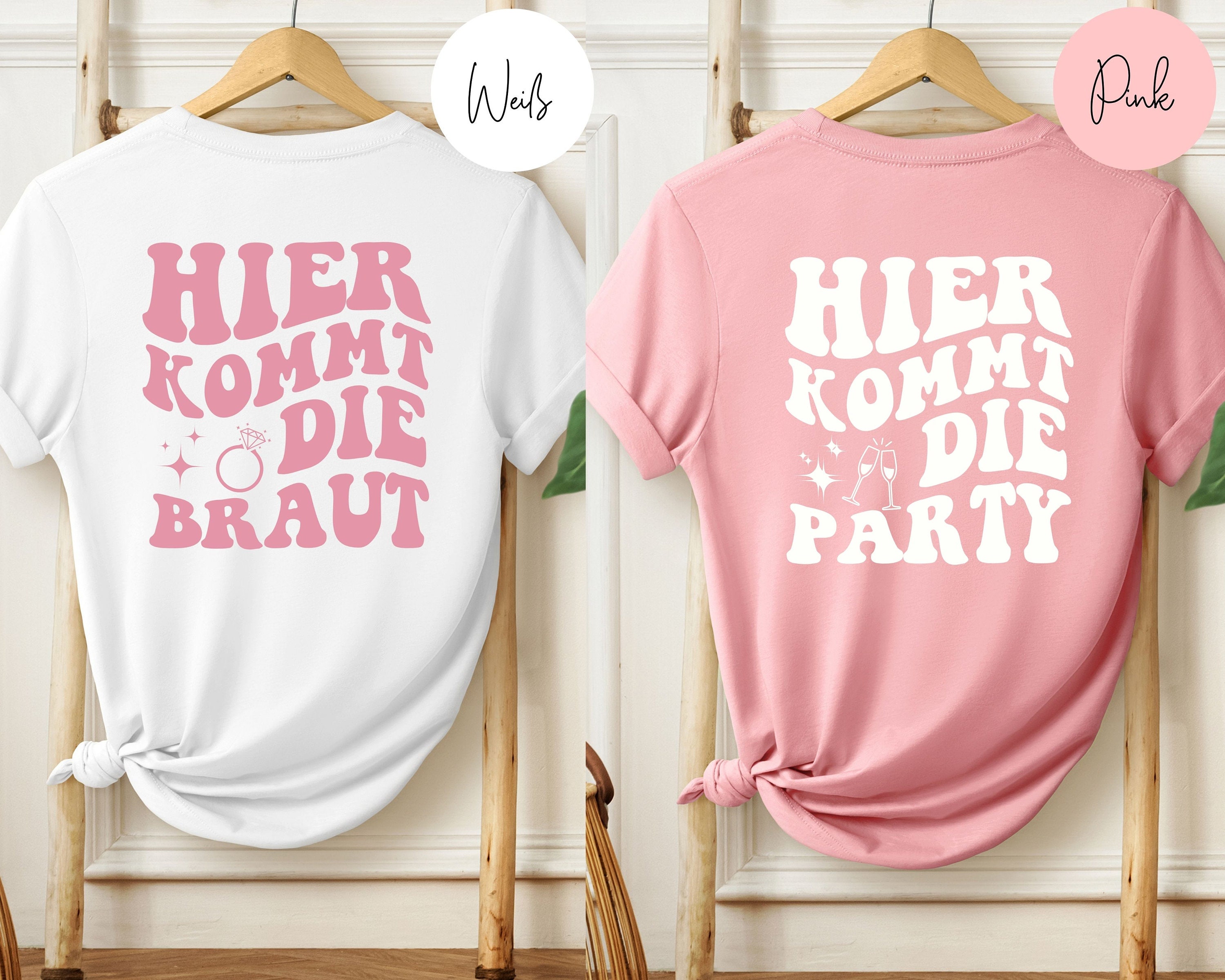 JGA T-Shirt, Braut Shirt, Team Braut Shirt, Junggesellinnenabschied, Geschenk Braut ...