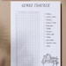 Printable Book Genre Tracker: Reading Journal Log (digital Download) - Etsy