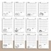 Printable Calendar 2025 - Book Themed Calendar - 12 Month Calendar ...