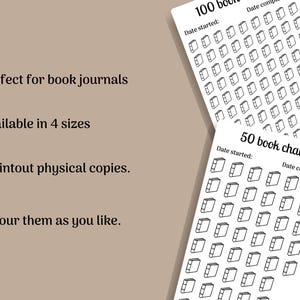 Printable Book Reading Challenge Trackers - Reading Log - Reading ...