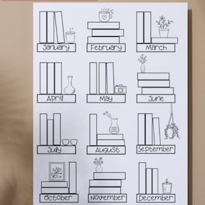 Book Series Tracker - Printable Book Series Tracker - Printable ...