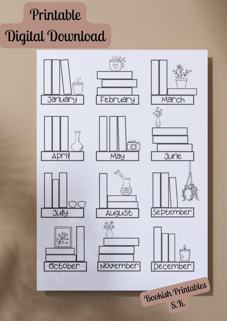 Book Series Tracker - Printable Book Series Tracker - Printable ...