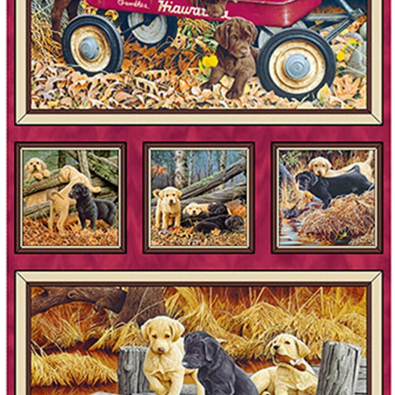 Lab Quilt Panel - Etsy
