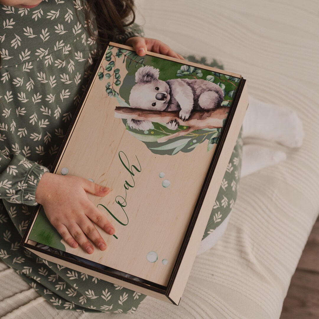 Custom Memory Box for Baby, Kids Storage Box, Baby Christening Gift ...