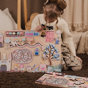 Ocean Busy Board: Montessori Sensory Toy, First Birthday Gift - Etsy