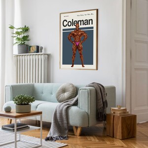 Ronnie Coleman Poster, Bodybuilding Poster, Mr Olympia Art Print ...