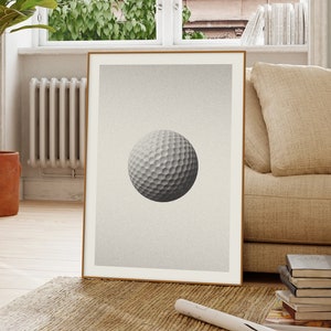 Golf Poster, Vintage Golf Print, Golf Wall Art for Office, Golf Bedroom ...