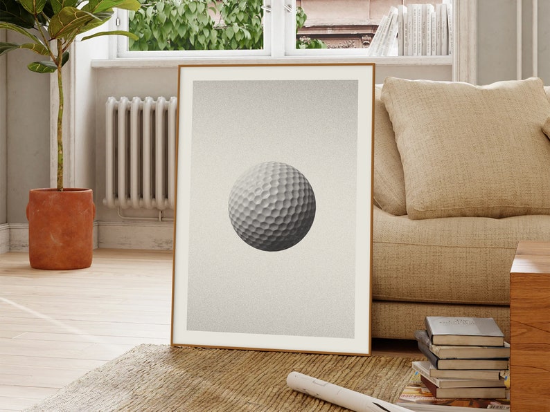 Golf Poster, Vintage Golf Print, Golf Wall Art for Office, Golf Bedroom ...