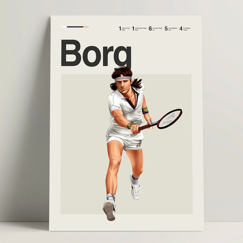 Tennis Poster - Etsy