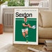 Johnny Sexton Poster, Rugby Poster, Modern Irish Rugby Print ...