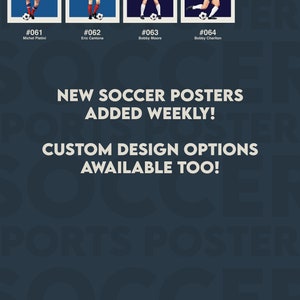 Soccer Poster, Sports Posters, Soccer Gifts Ideas, Soccer Player ...