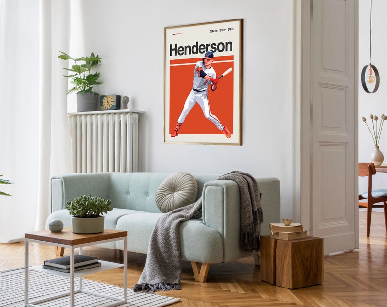 Gunnar Henderson Poster, Baseball Poster, MBL Baseball Print, Baseball ...