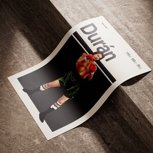 Roberto Duran Poster, Boxing Poster, Modern Boxing Print, Minimalist Boxing Wall Art for Office ...