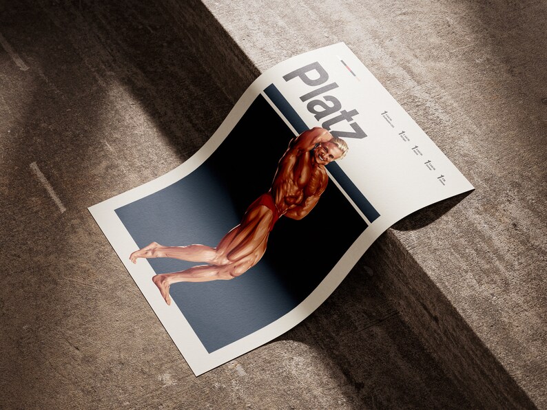 Tom Platz Poster, Bodybuilding Poster, Mr Olympia Art Print ...