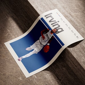 Kyrie Irving Poster, Basketball Poster, NBA Basketball Print ...