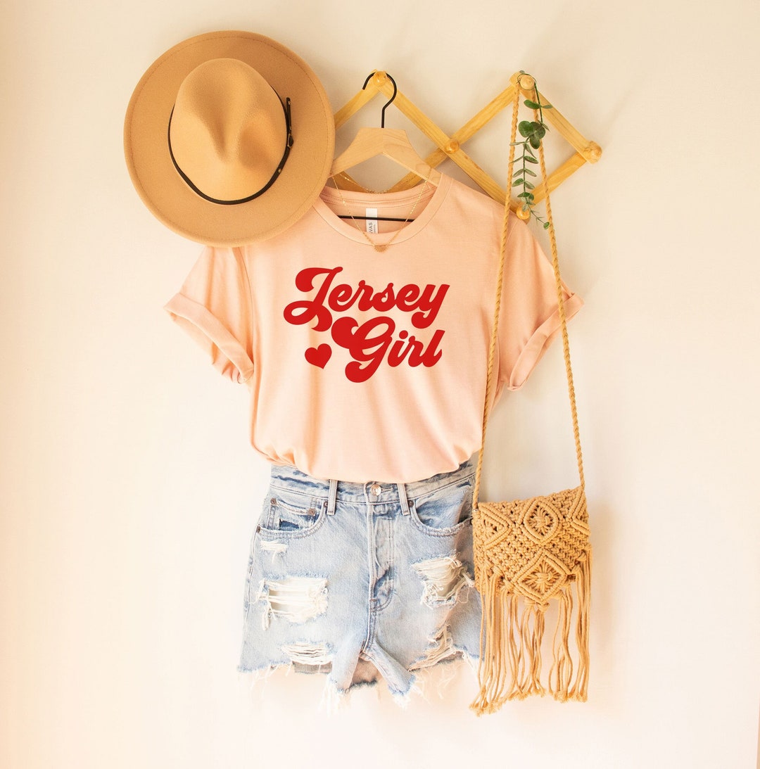 Jersey Girl Tee,jersey Girl Shirt, Jersey Girl, Jersey Girl, Jersey ...