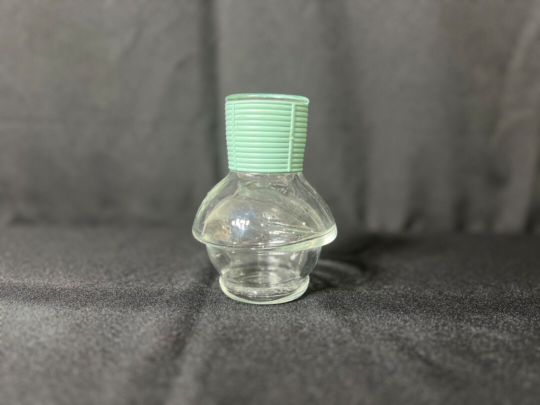 Vintage 1940s Mckee Hottle Glasbake Carafe Bottle Insulated Tea Coffee ...