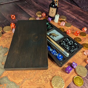 Dnd Dice Box With Dragon Design – Personalized RPG Dice Case & Storage ...