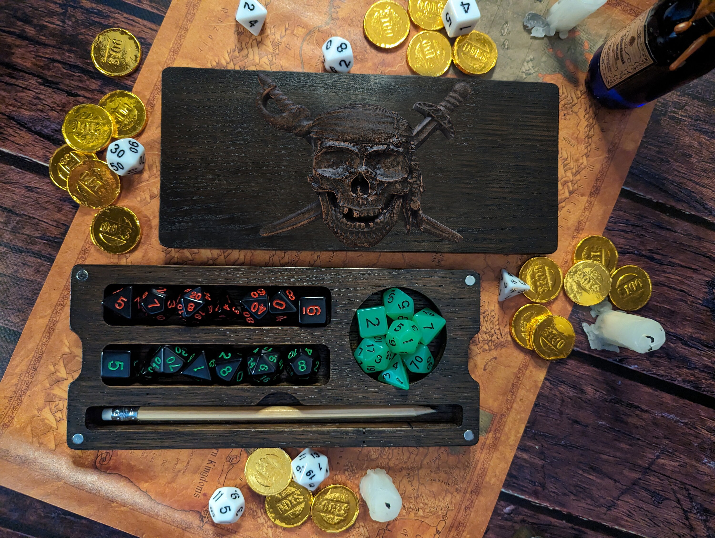Dice Box Dnd, Dnd Box, Dungeons and Dragons, Rolling Tray, Dice Box ...